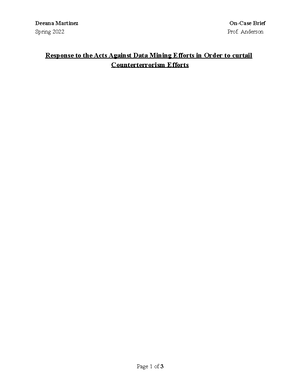 Cutting Cards Assignment #1 / COMS 2 - COMS 02 Data Mining: Counterterrorism Spring 2022 Deeana ...