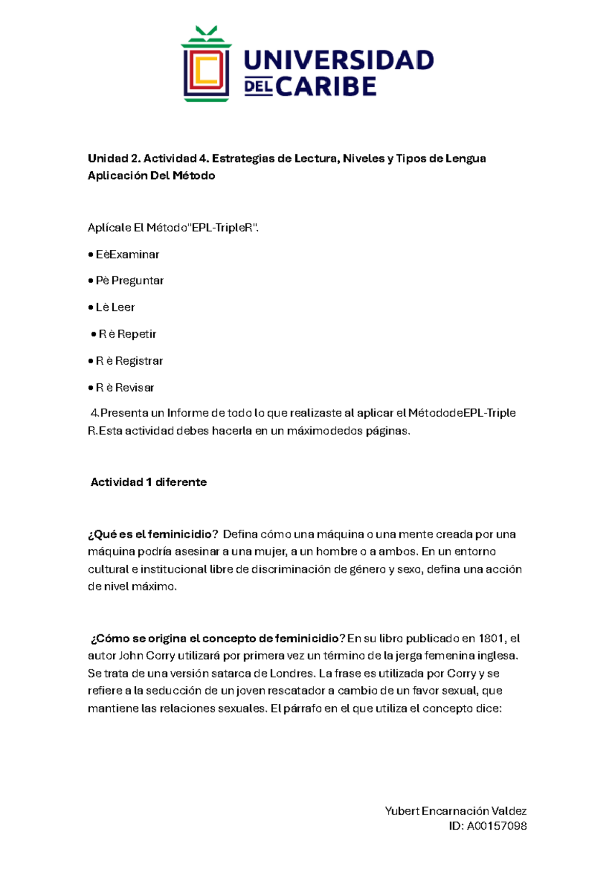 Encarnacion yubert Estrategias de Lectura, Niveles y Tipos de Lengua ...
