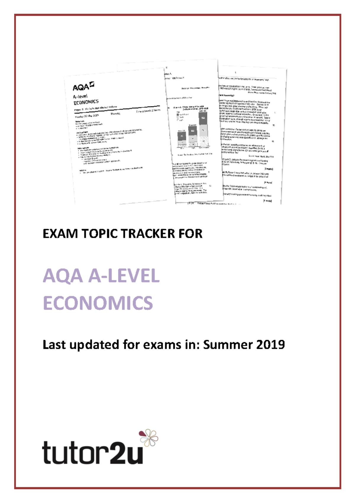 AQA Economics Topic Tracker - EXAM TOPIC TRACKER FOR AQA A-LEVEL ...