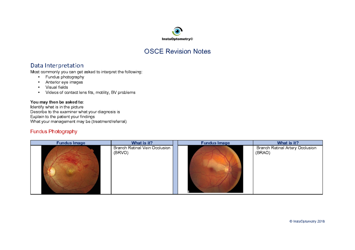 OSCE Preparation Exam Osce Material Data Interpretation Most