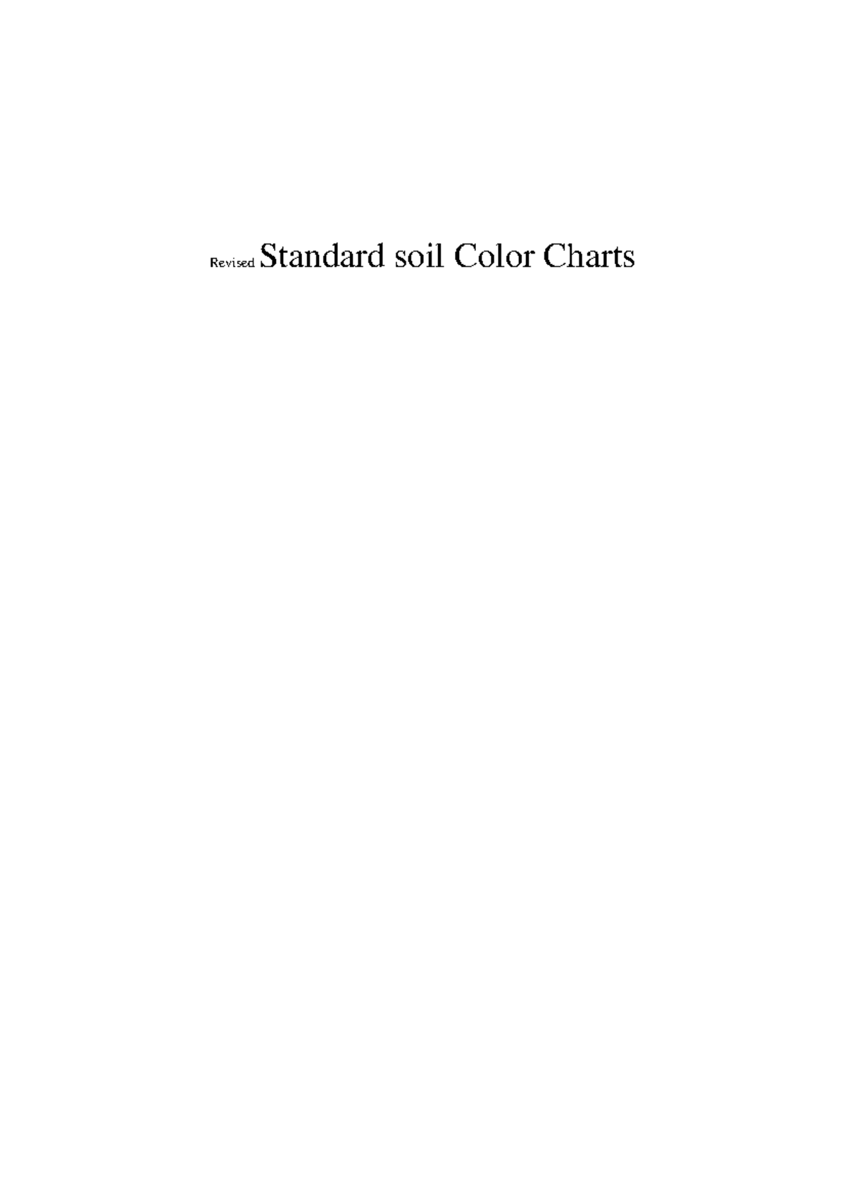 Downacademia - apunte - Revised Standard soil Color Charts Hue 7 R ...