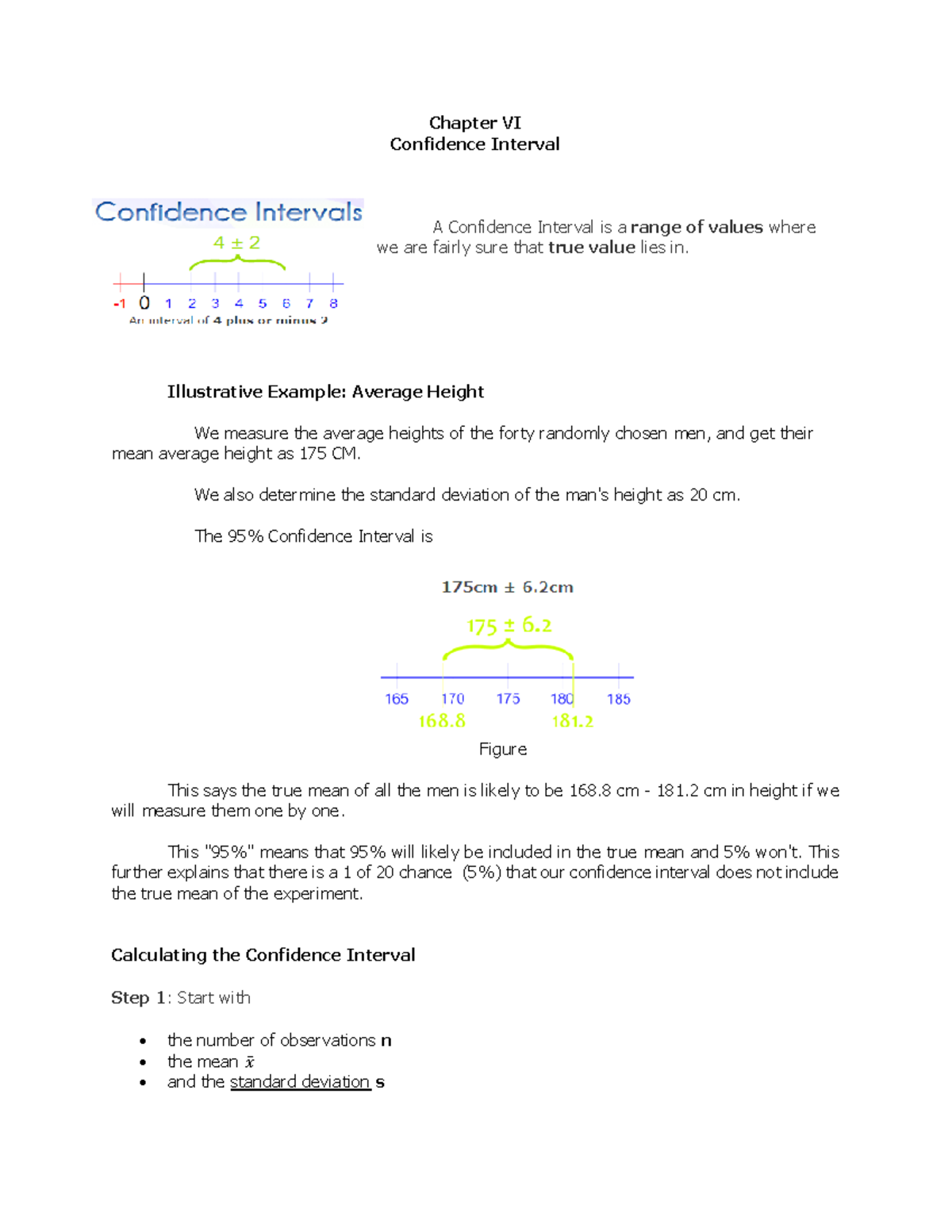 Inbound 8805329918544324815 - Chapter VI Confidence Interval A ...
