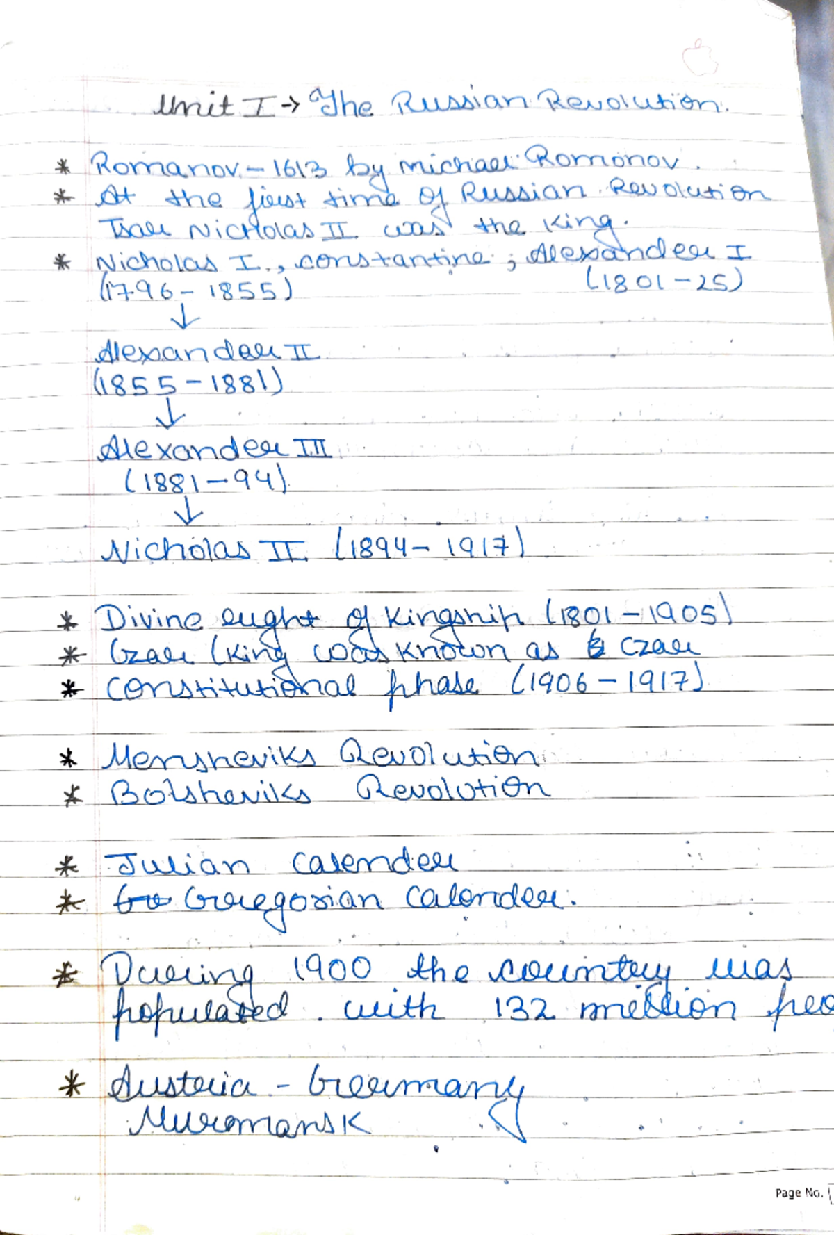 Russian rev - History Hons - Studocu