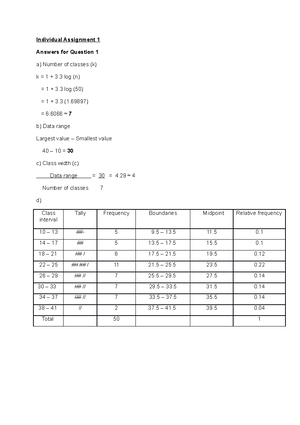 Tutorial 3 STA108 W6 - Statistic - TUTORIAL 3 W - Studocu