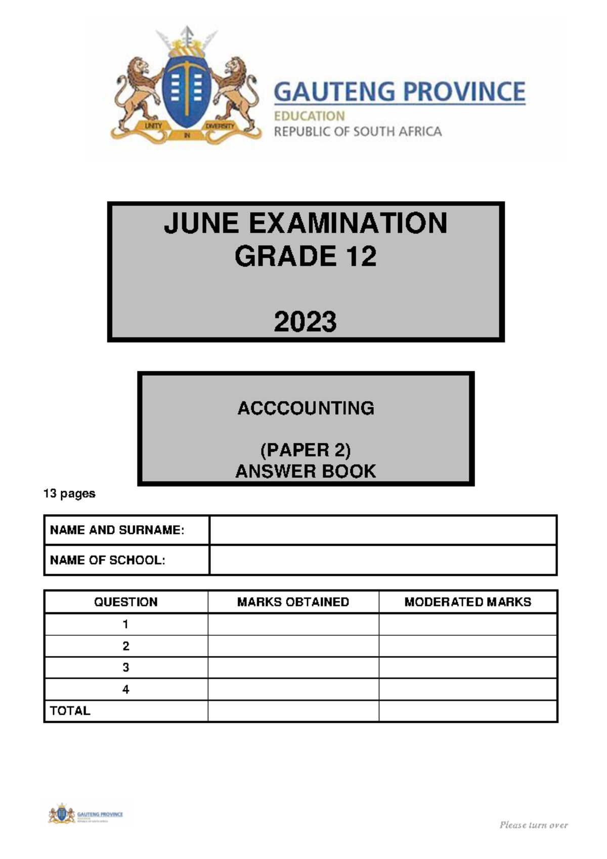 June 2023 Paper 2 AB possible questions thats will be asked in exams ...