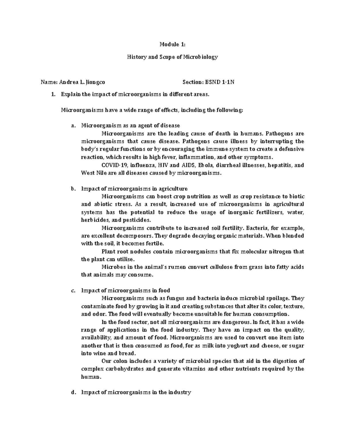 Module 1 - Assessment 1 (Lecture) - Module 1: History and Scope of ...