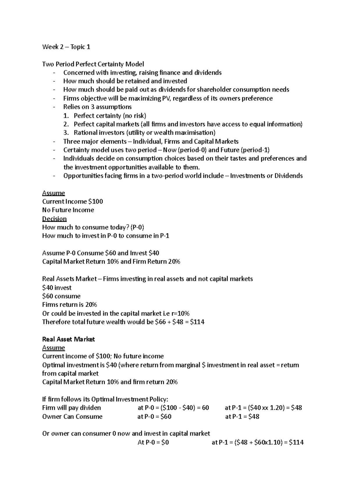 Week 2 – Topic 1 (Autosaved) - Week 2 – Topic 1 Two Period Perfect ...