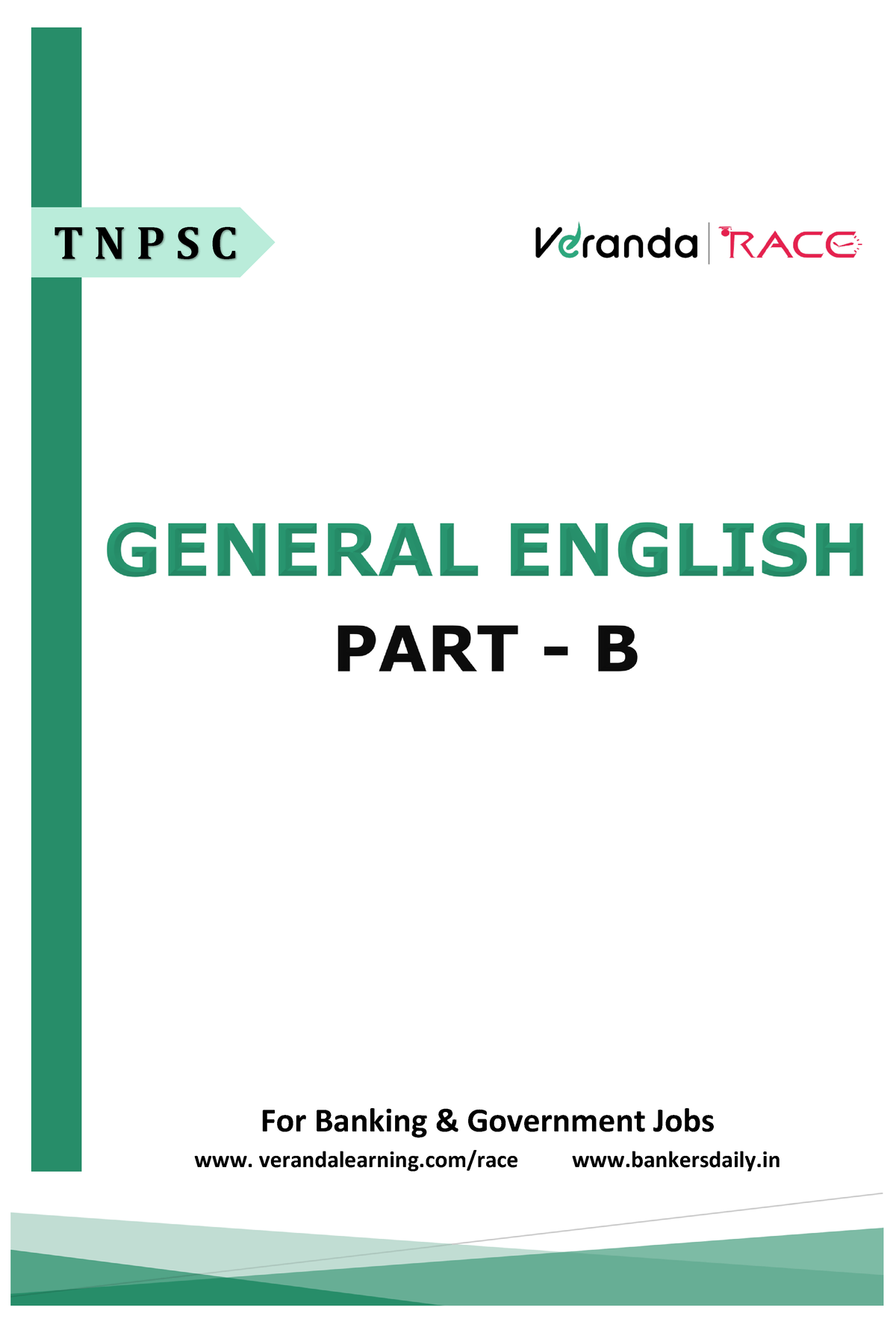 Race English Part - B - T N P S C For Banking & Government Jobs http ...