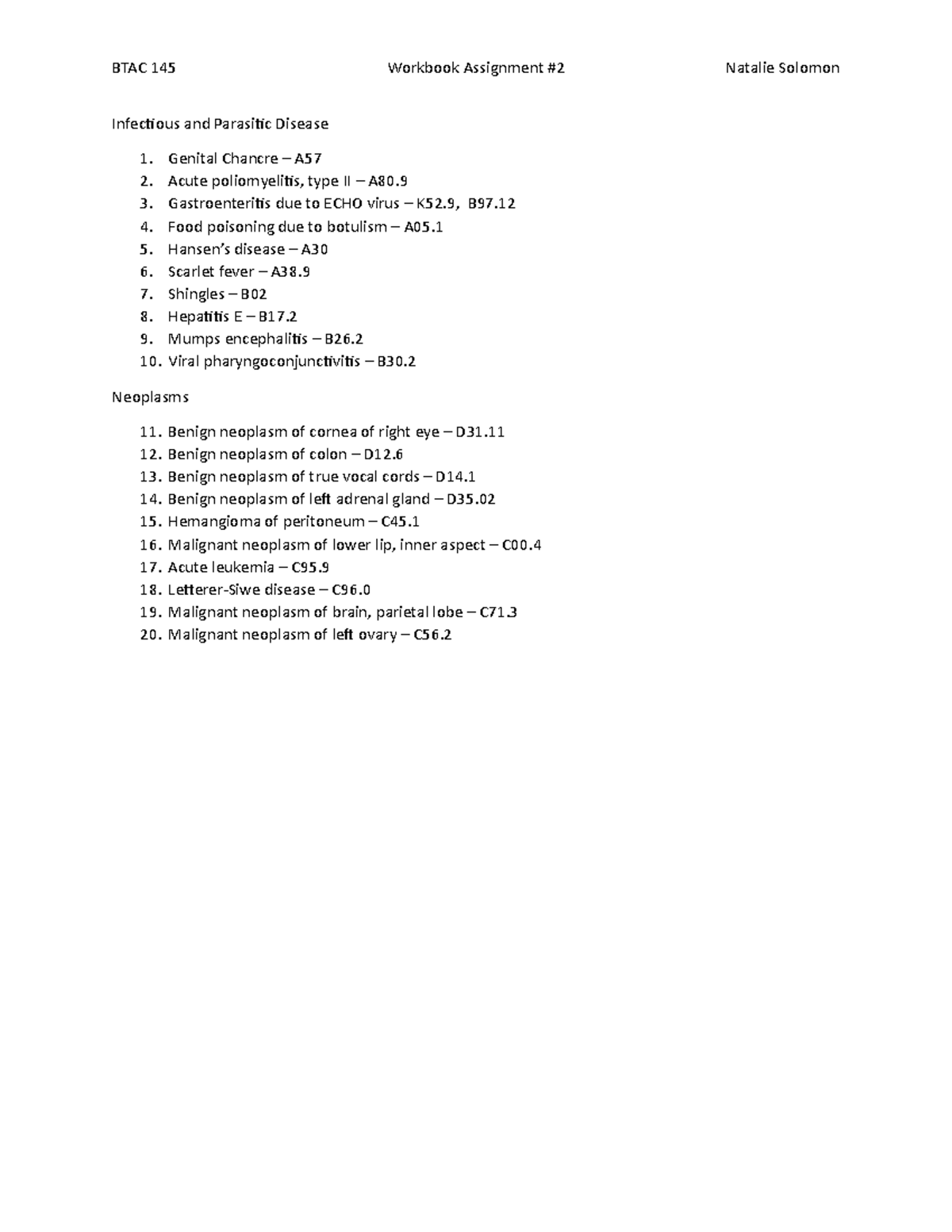 BTAC 145 Week 4 Workbook Assignment #2 - BTAC 145 Workbook Assignment ...