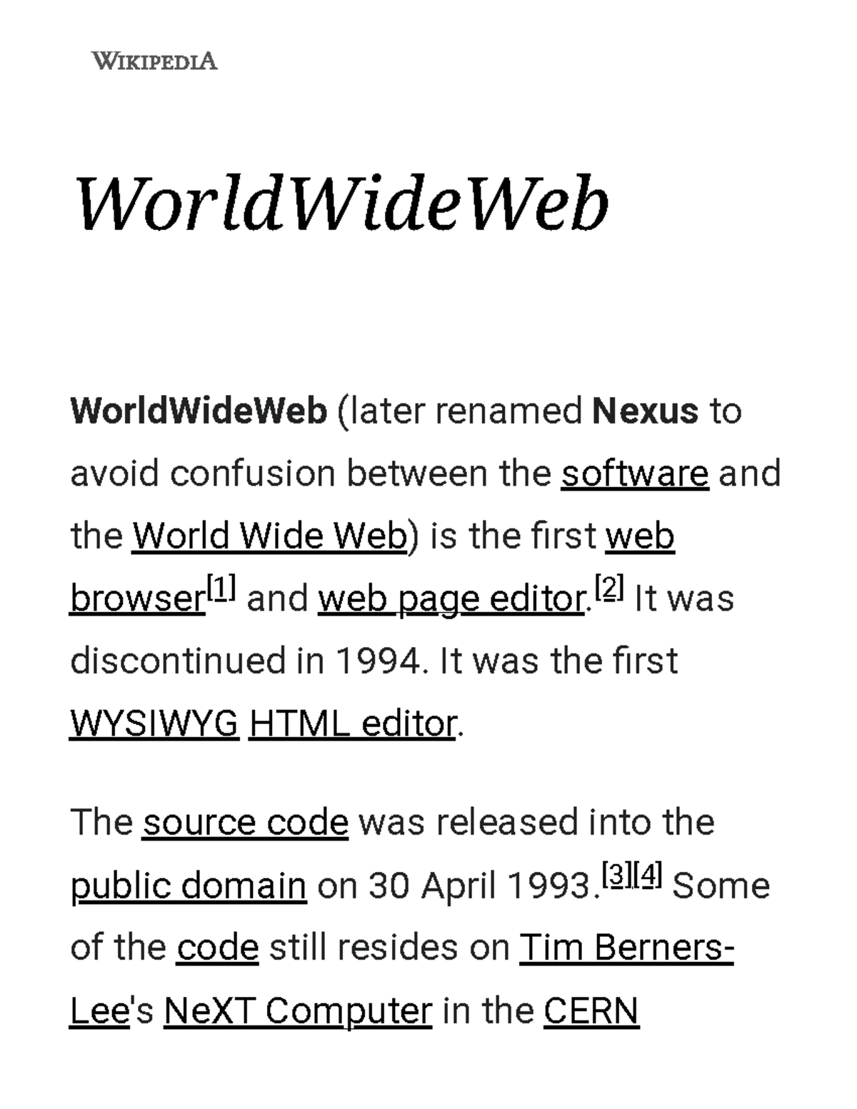 Inbound 2218497947840187896 - WorldWideWeb WorldWideWeb (later renamed ...