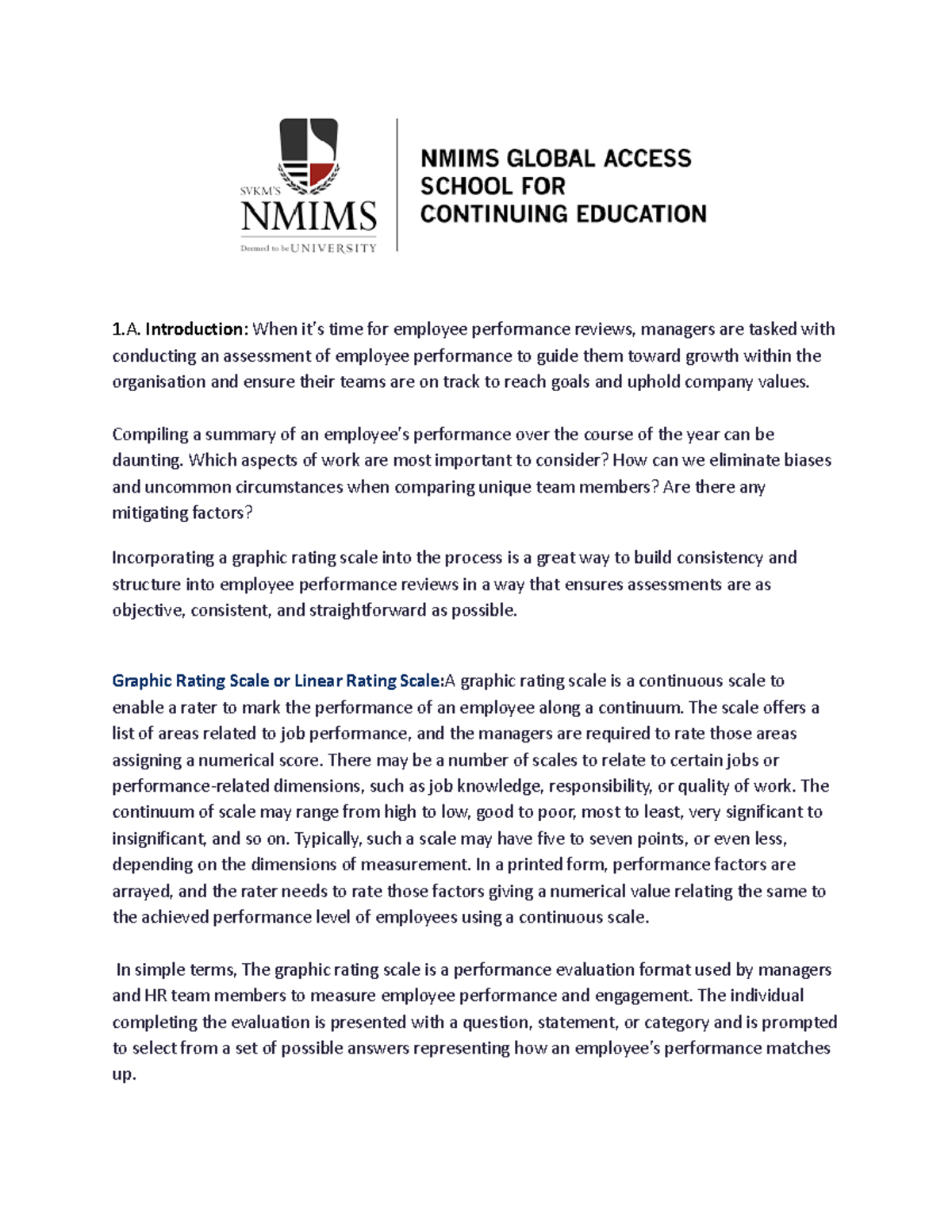 Performance management system - Introduction: When it’s time for ...