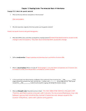 Copy of 40 Reading Guide - AP Biology Name ...