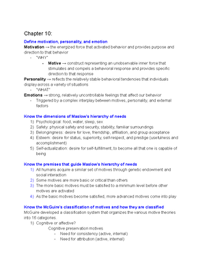 Consumer Behavior - Chapter 16 Study Guide - Chapter 16: Alternative Evaluation and Selection ...