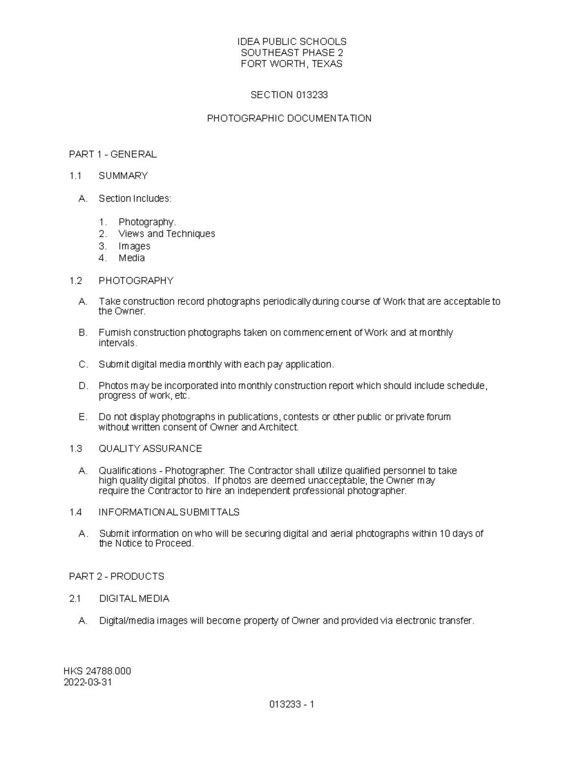 013233-Photographic-Documentation Rev 0 std - BS Agricultural and ...