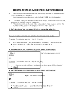 Chemistry - The Mole Concept Worksheet Practice - The Mole Concept ...