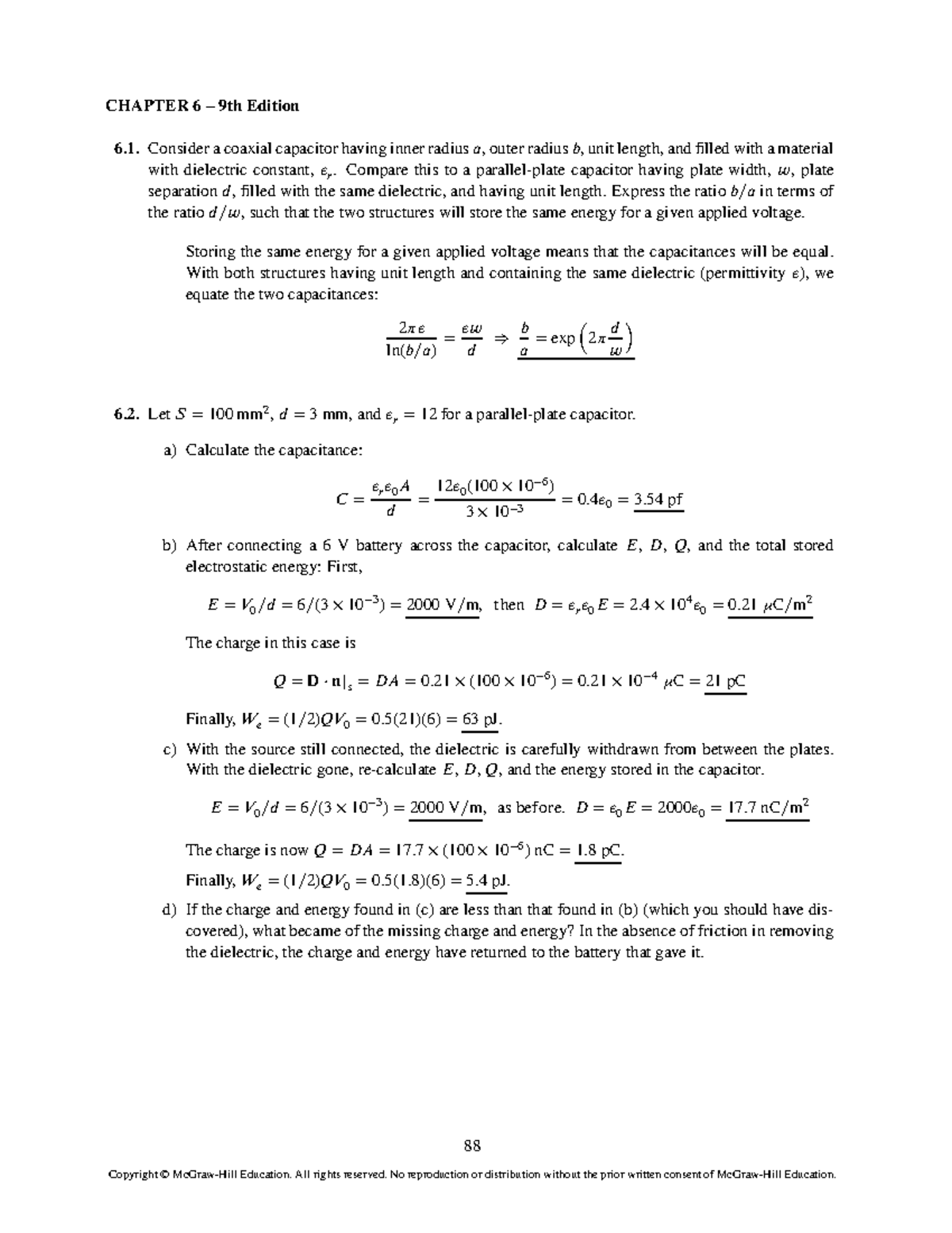 Engineering Electromagnetics 9th solution - Studocu