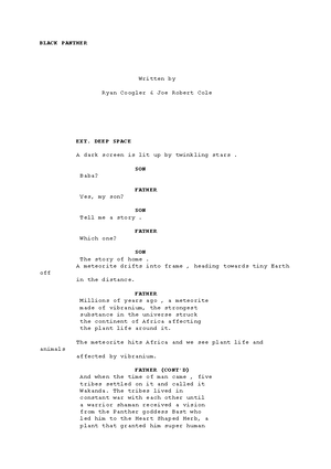 Kung Fu Panda - Movie script - KUNG FU PANDA Written By Jonathan Aibel ...