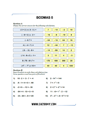 2021 Year 7 task 1 HY Solutions - Studocu