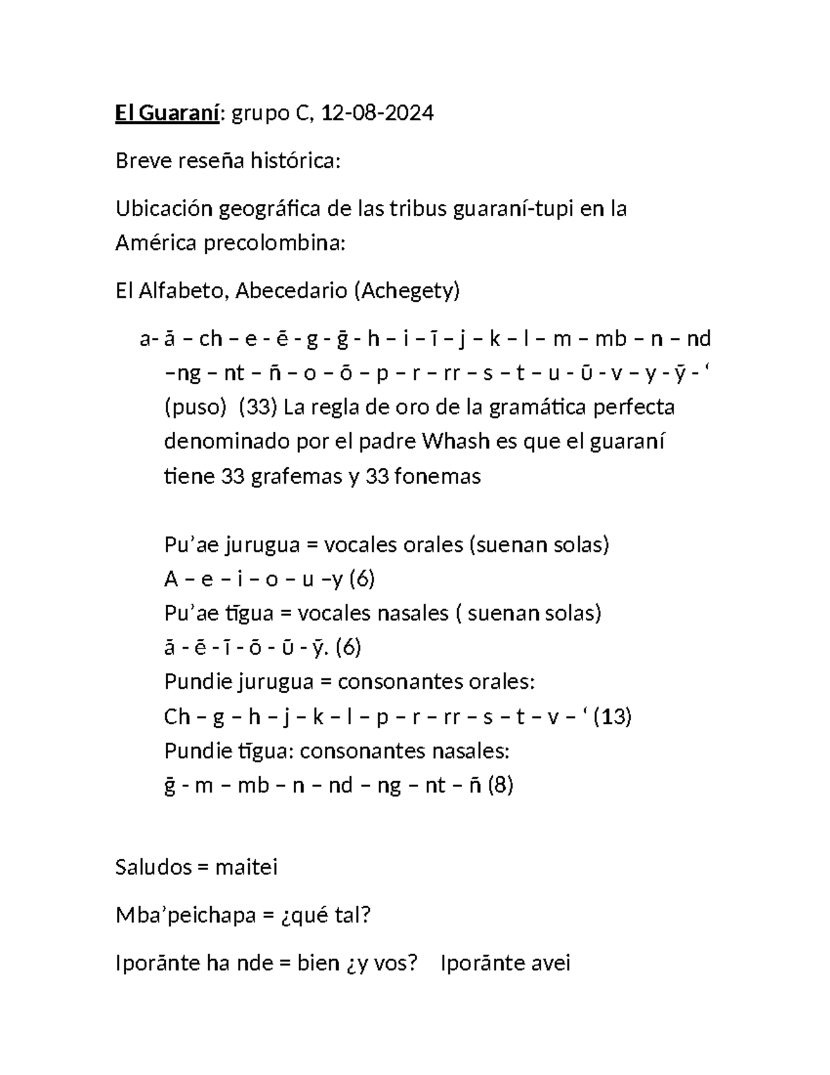 Guaraniiiiiiiiii - El Guaraní: grupo C, 12-08- Breve reseña histórica ...