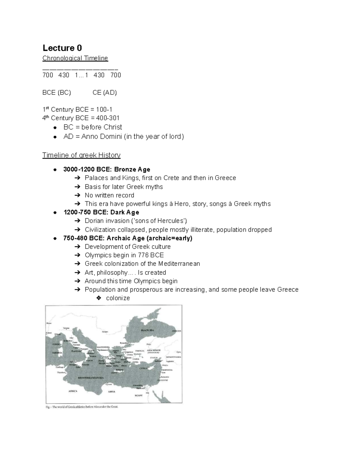 CS 2300 midterm 1 - notes - Lecture 0 Chronological Timeline 700 430 1 ...