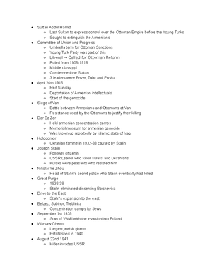 Class 6 - Detailed notes from this lecture - Dekulakization After ...