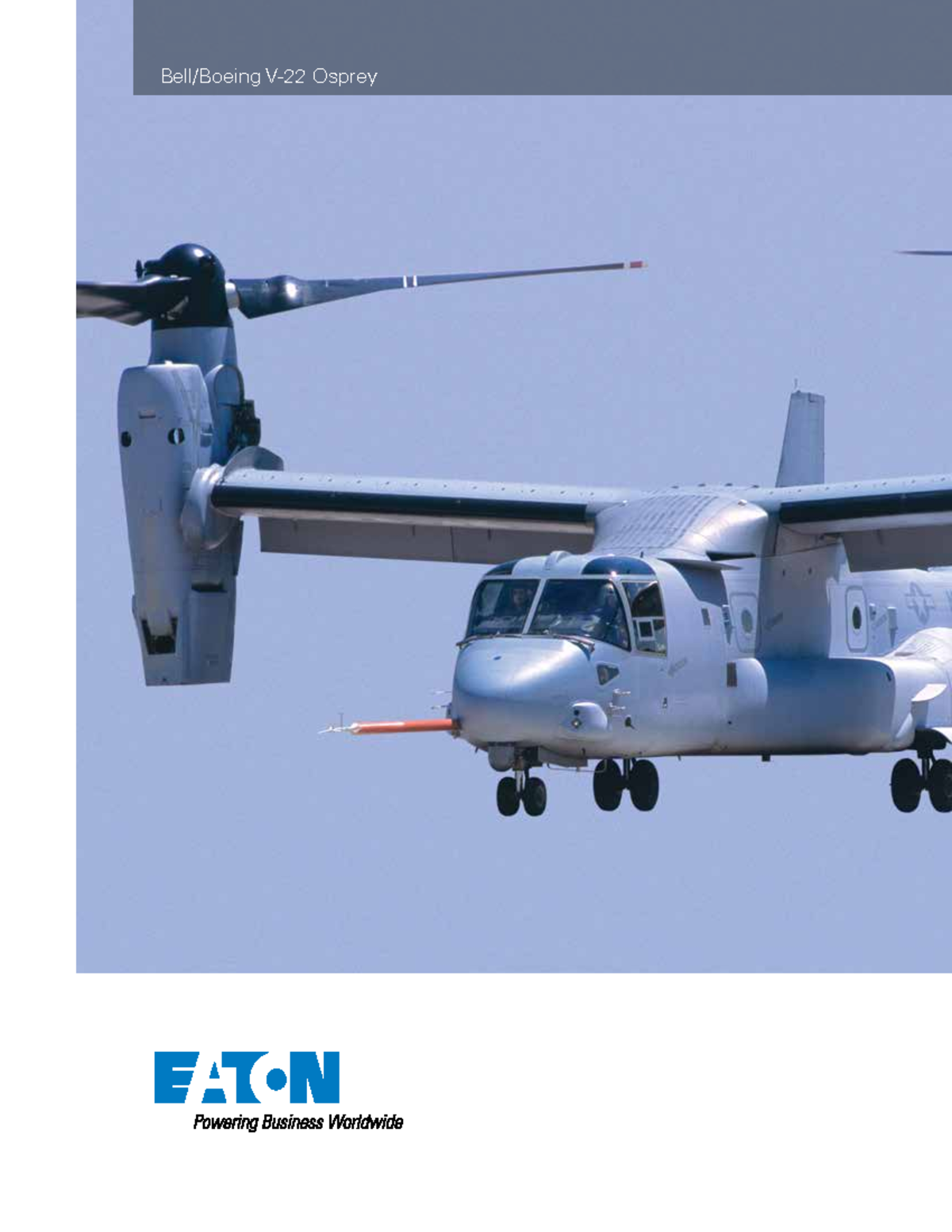 Bell Boeing V22 capabilities brochure - Bell/Boeing V-22 Osprey The ...