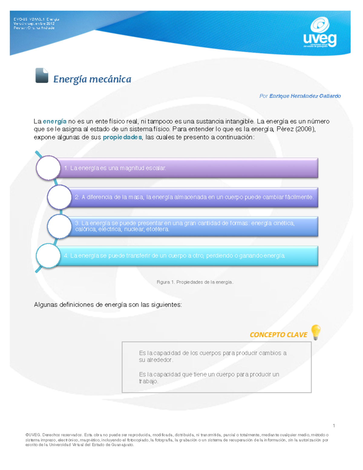 1 1. }Energia mecanica - ................. - Versión: septiembre 2012 ...