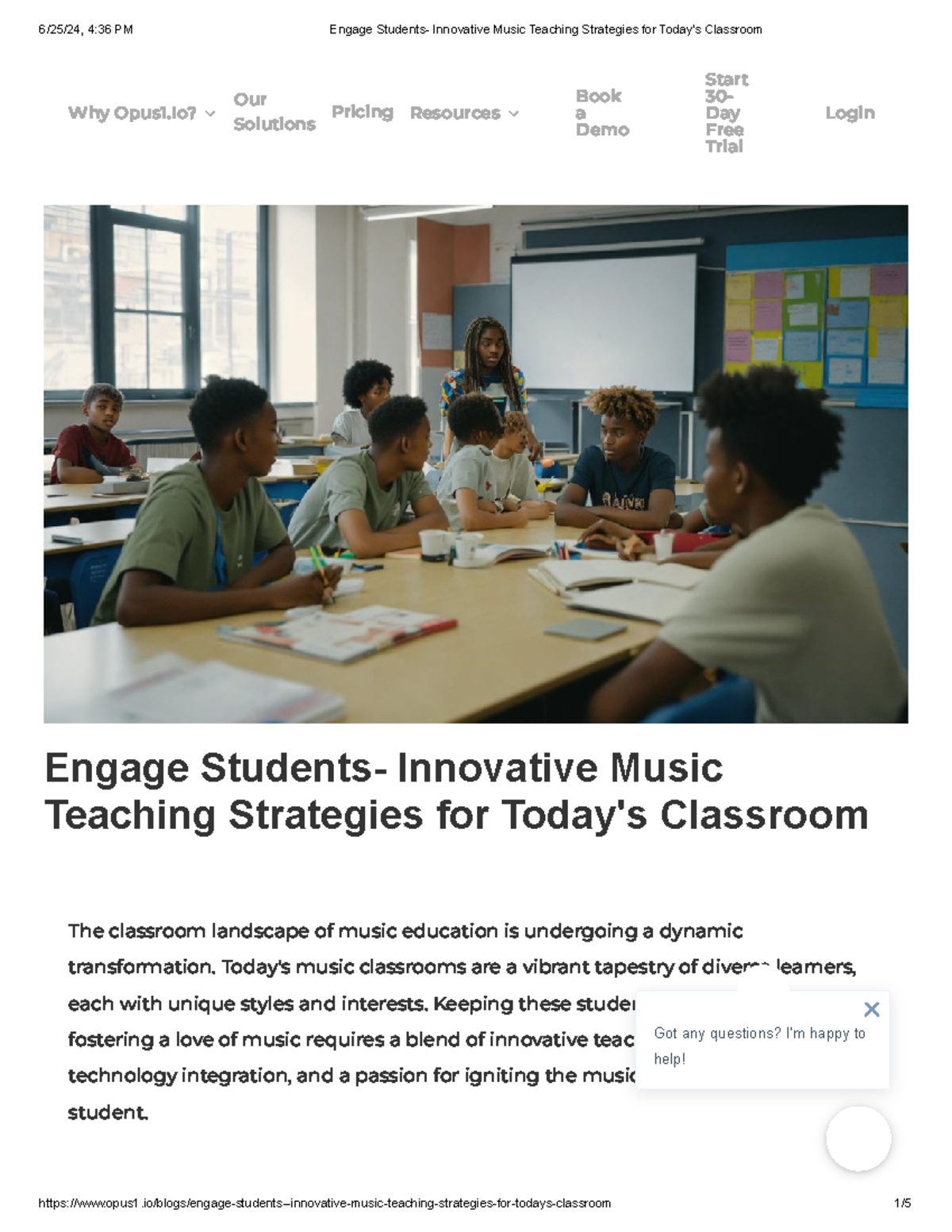 Engage Students- Innovative Music Teaching Strategies for Today's ...