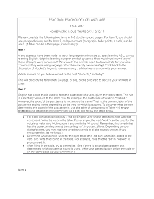 Linguistics Style Sheet - Style Sheet for Linguistic Analysis1 This ...