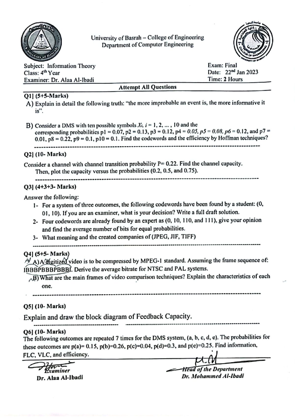 Final 2023 - IT IS FOR COMPUTER ENGINTEEING - Computer Engineering ...