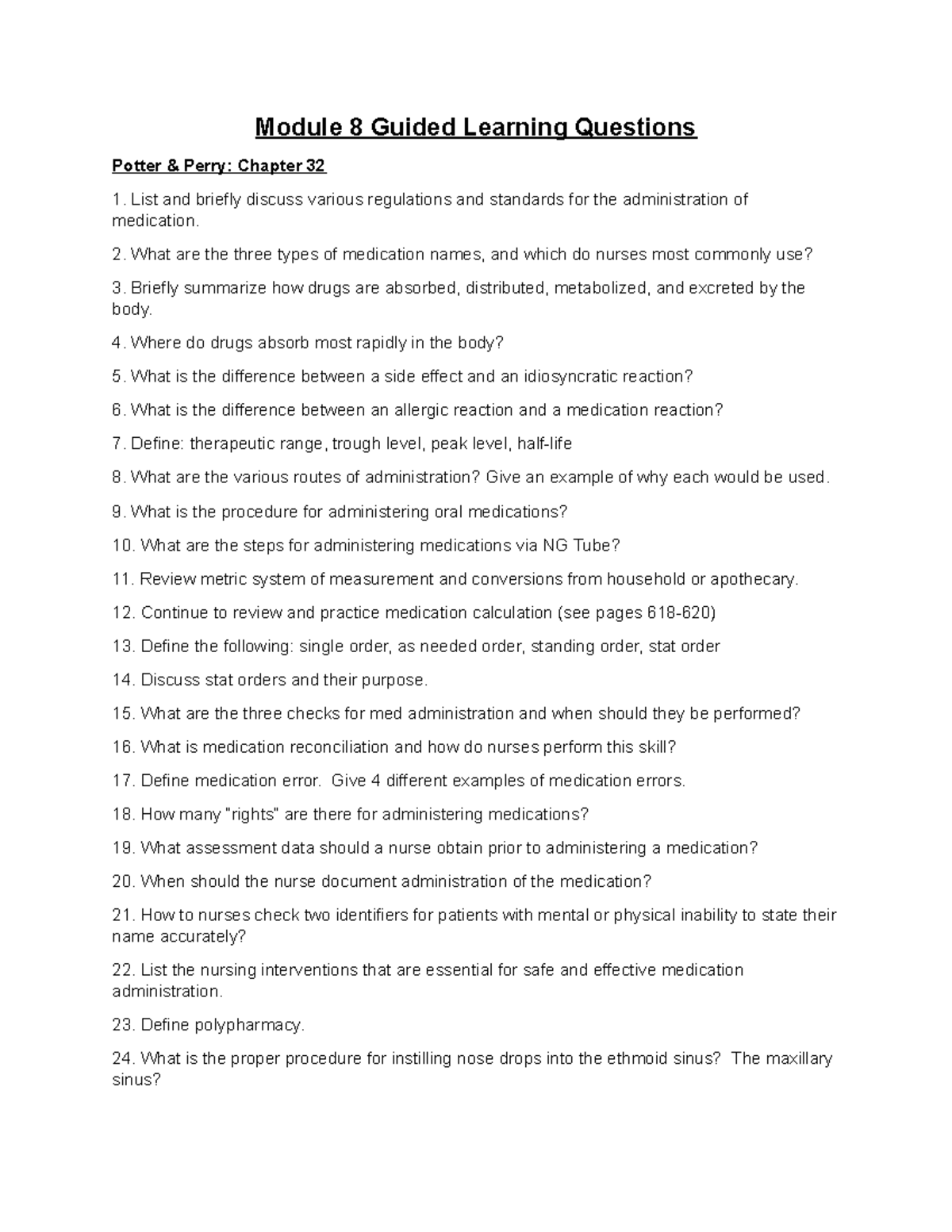 Module 8 Guided Learning Questions - Module 8 Guided Learning Questions ...