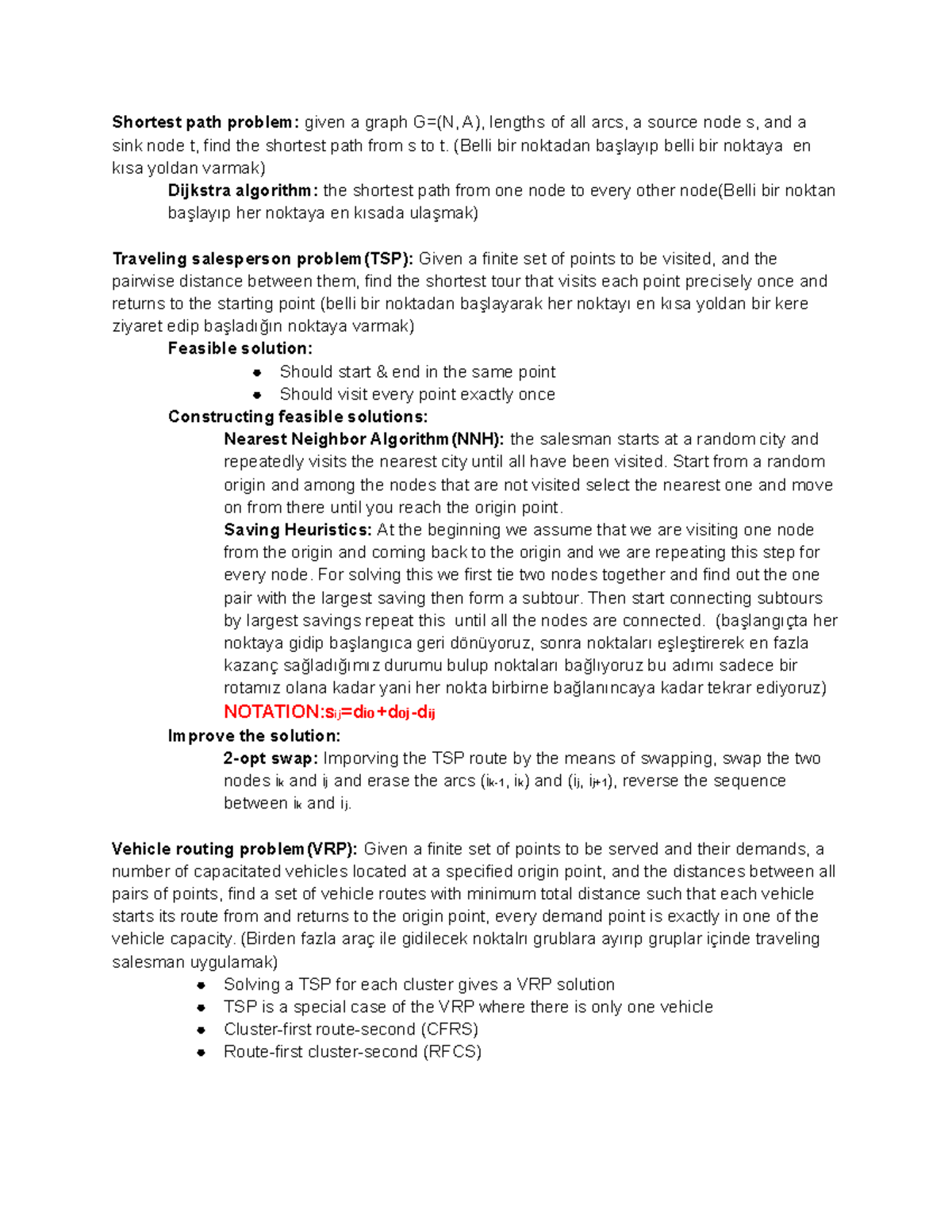 Ens 208 midterm 1 - sample - Shortest path problem: given a graph G=(N ...