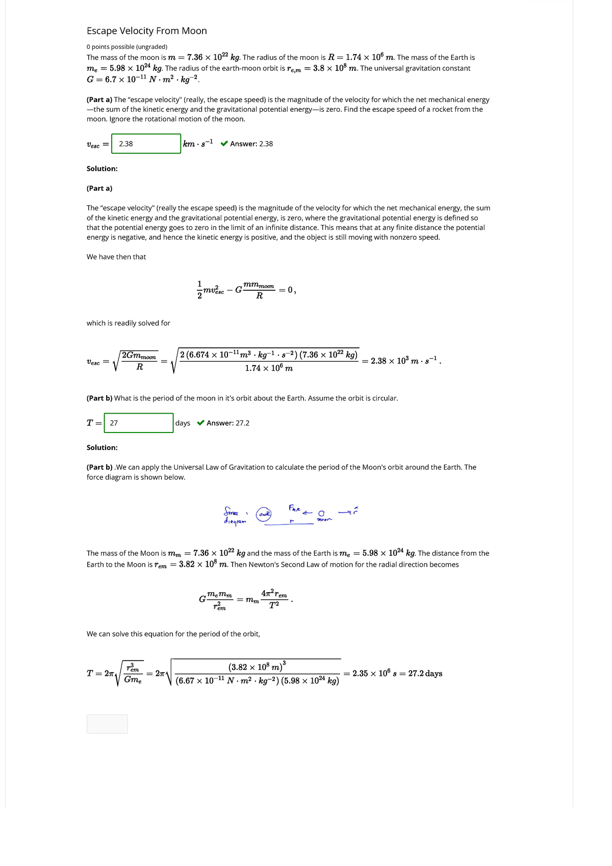 PSET 8 - Solutions to Practice Exam Questions on MITx Online Modules ...