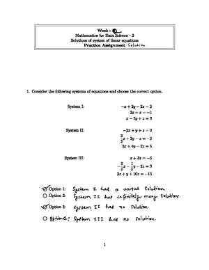 Week 1 - Solution for Week 1 - Week- Mathematics for Data Science - 2 Vectors and Matrices ...