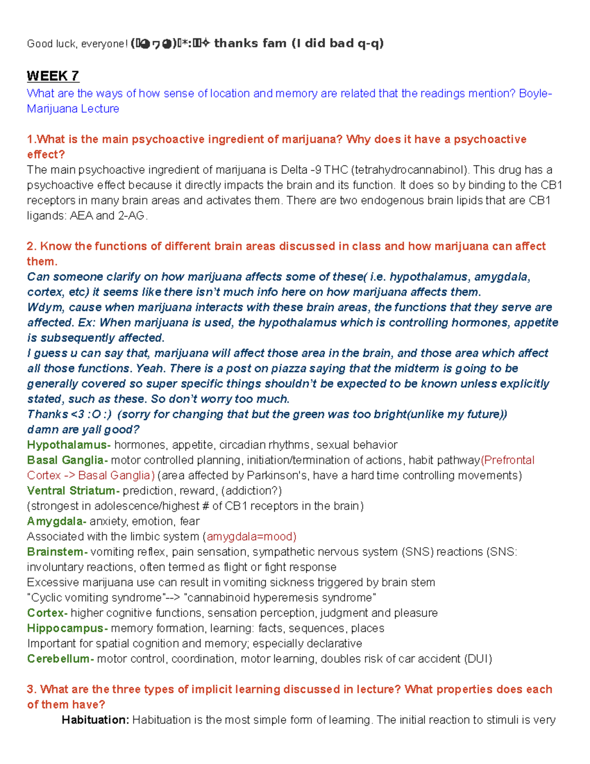 COGS 1 Final Study Guide - Warning: TT: more functions defined than expected Warning: TT: more ...