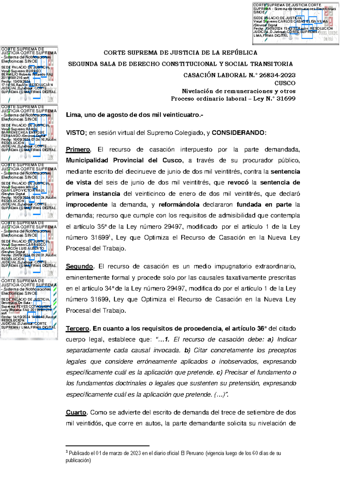 Exp. 26834-2023-0-5001-SU-DC-01 - Resolución - 181663-2024 - CORTE ...