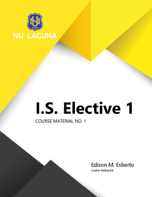 Analysis of Algo CM1 - none - Algorithm and Complexity VINCENT S. RIVERA Course Instructor ...