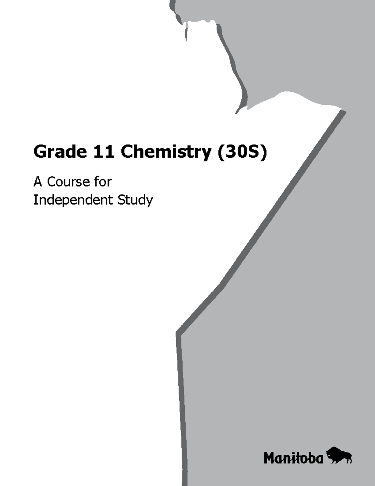 Gr11 Chem Chem Grade 11 Chemistry 30S A Course For Independent