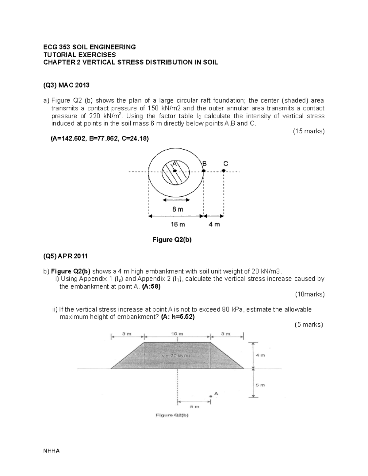 Tutor 4 chap 2 - Mechanical Engineering - UiTM - Studocu