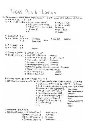Kuis Logika 1 - Studocu