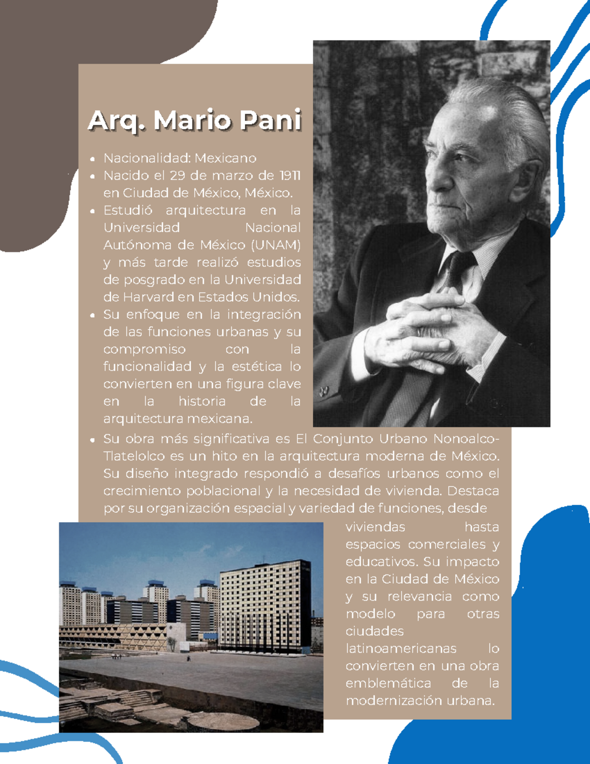Arquitectos en Latinoamerica - Arq. Mario PaniArq. Mario PaniArq. Mario ...