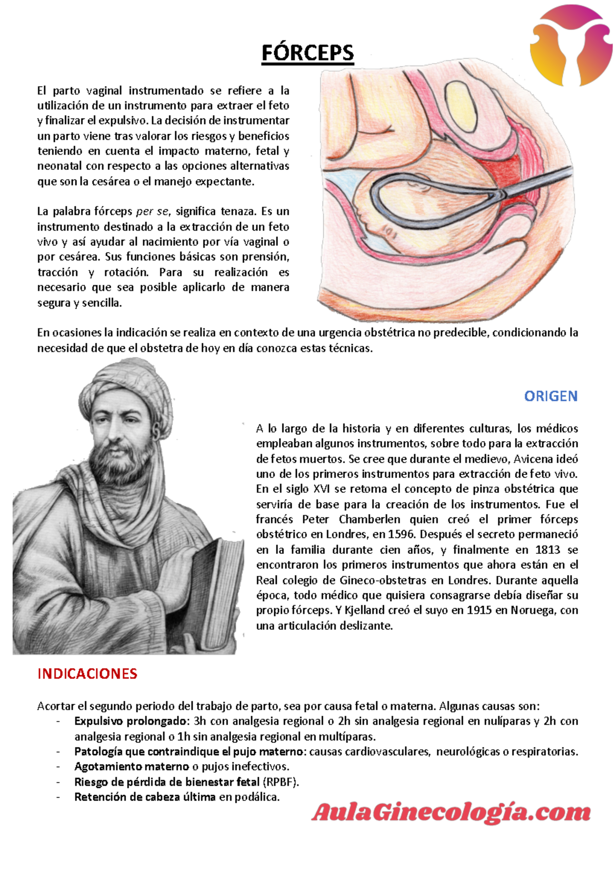Foìrceps-definitivo-2 - FÓRCEPS El parto vaginal instrumentado se ...