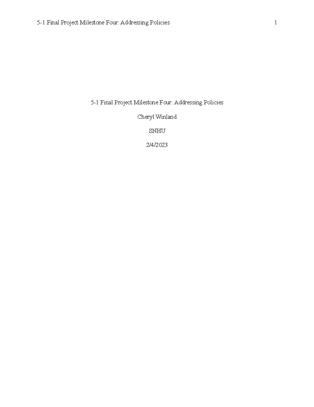 Healthcare Strat 5 1 Final Project Milestone Fourcheryl 5 1 Final Project Milestone Four