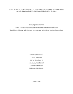 Research paper (g10) - DEVELOPMENT AND VALIDATION OF SUPPLEMENTARY ...