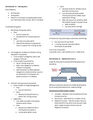 Isye6501 midterm 1 solutions-1 - Midterm 1 – Solutions ISyE 6501, Fall ...