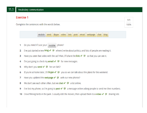 Myenglishlab Unit 9 Nature - 9 Vocabulary: nature 1 of 2 Exercise 1A ...