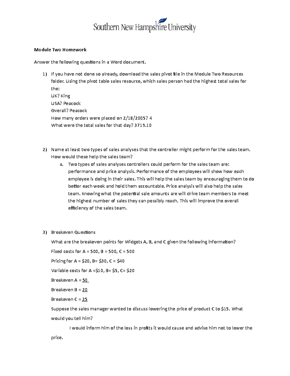 ACC 340 Module Two Homework short answer - Module Two Homework Answer ...