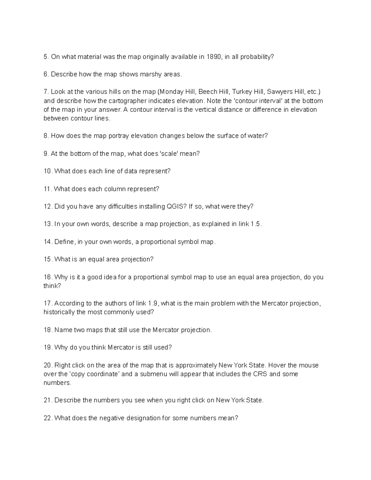 Geog 239-01 Lab 1 Rubric - On what material was the map originally ...