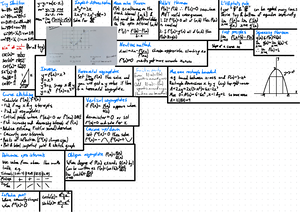 Term test A cheat sheet - Matrix with m rows and n columns has order ...