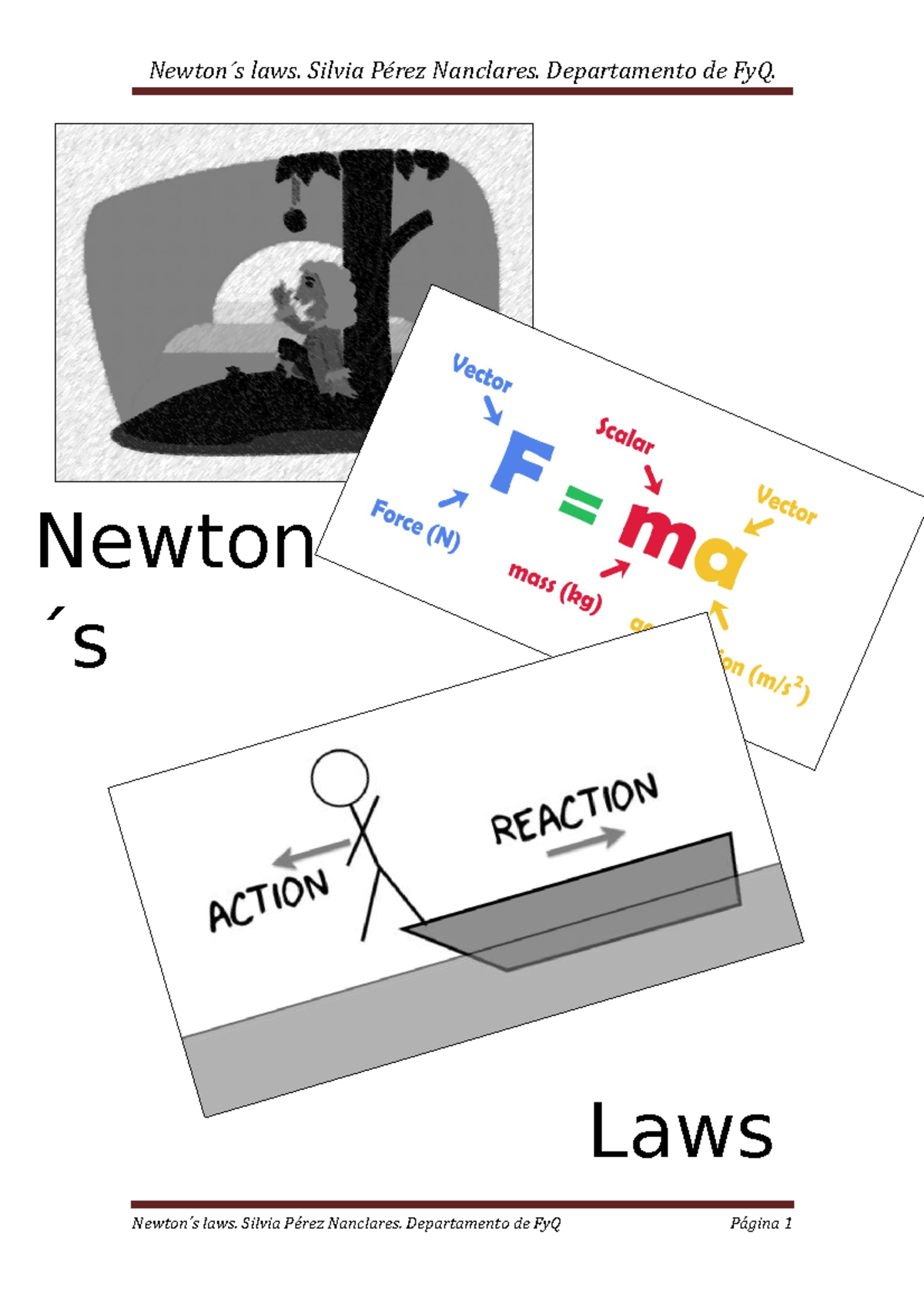 Newton´s laws - Laws Newton ́s Index: - st - Studocu
